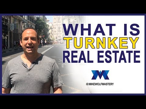 What Is Turnkey Real Estate? Definition Of Passive Turn Key Real Estate Investing