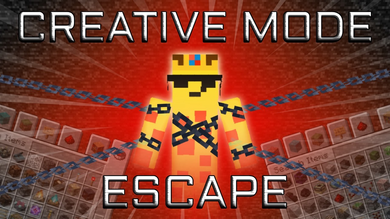 I Created Minecraft's First CREATIVE MODE Escape Room