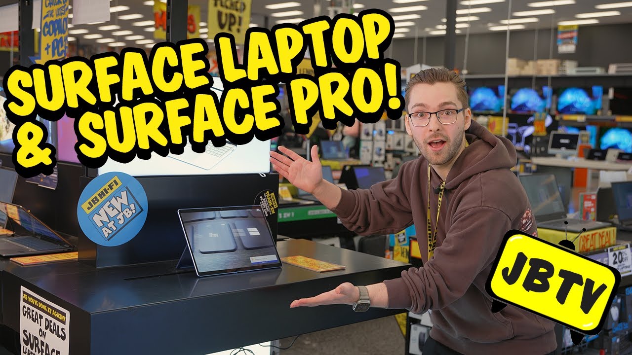 NEW Surface Laptop & Surface Pro | JBTV 📺