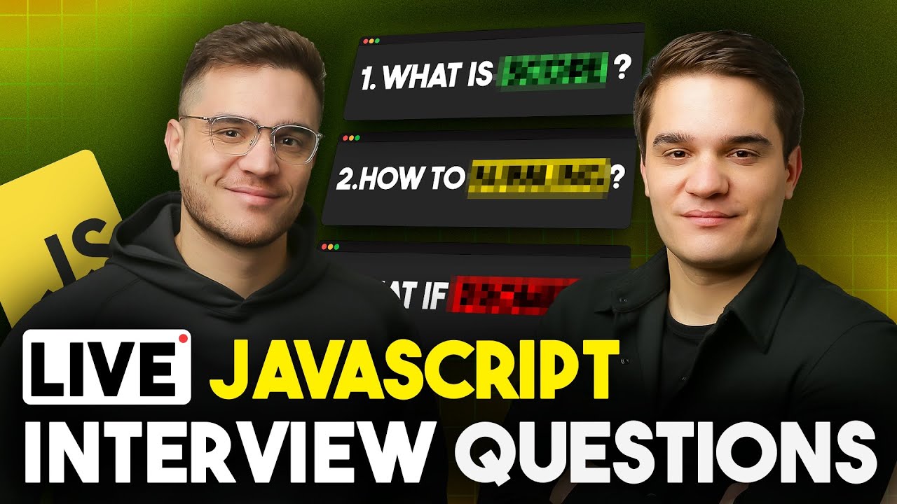 Live Coding Interview for JavaScript Developers (Mid/Senior)