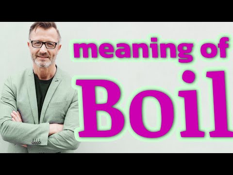 Boil | Meaning of boil