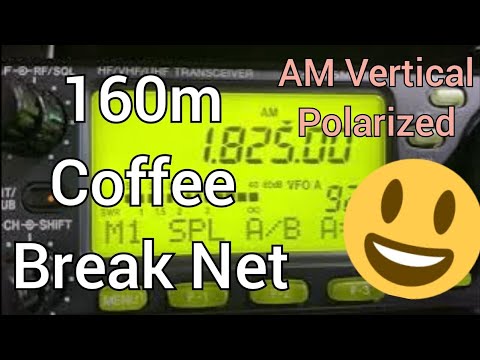 160m Coffee Break Net #hamradio