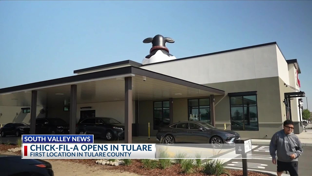 Chick-Fil-A opens first location in Tulare County