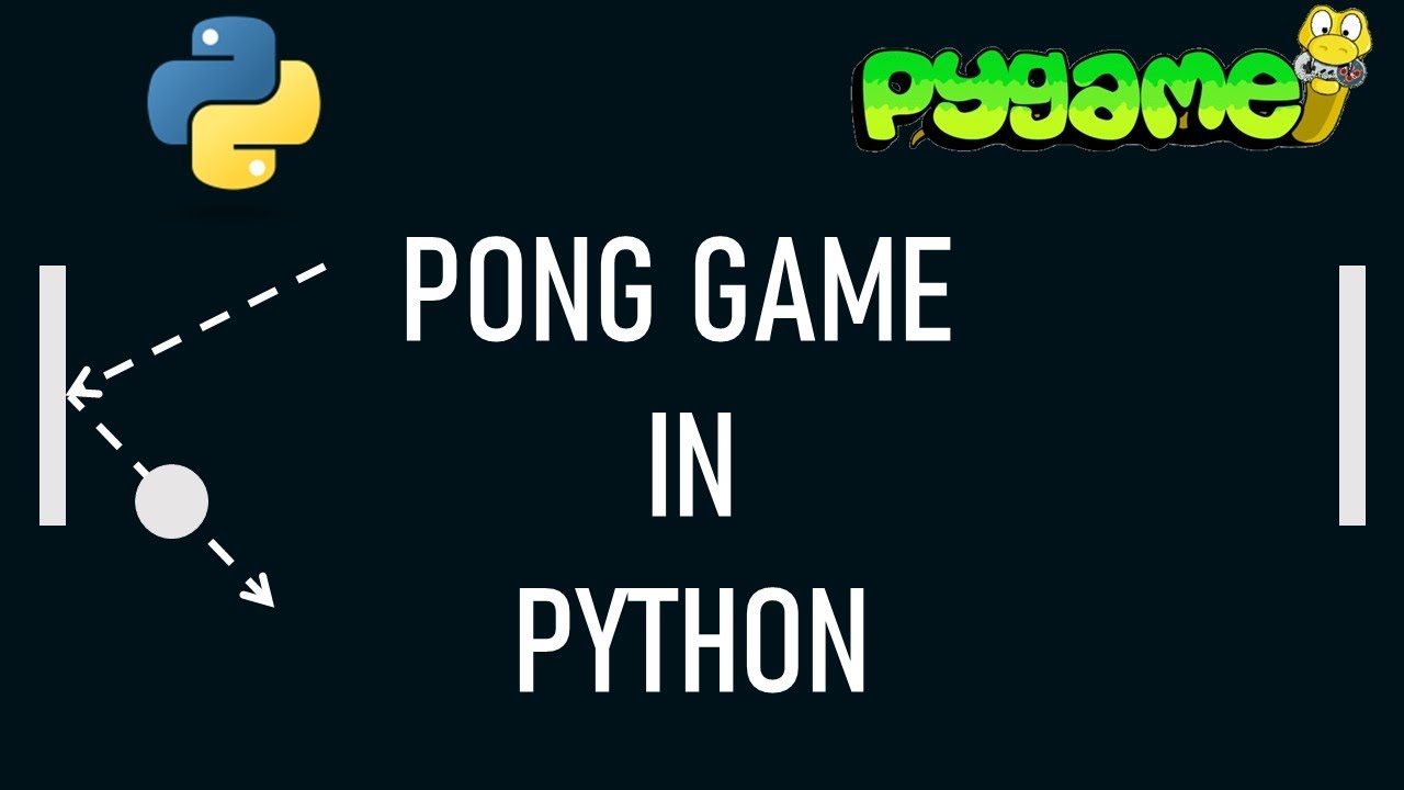 Pong Game Easy Tutorial | Python | Pygame