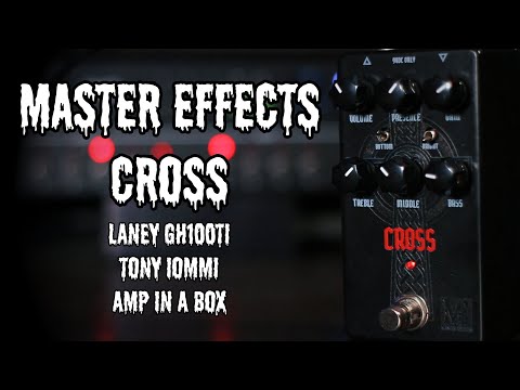 Master Effects Cross Matte Black Laney GH100TI Tony | Reverb Canada