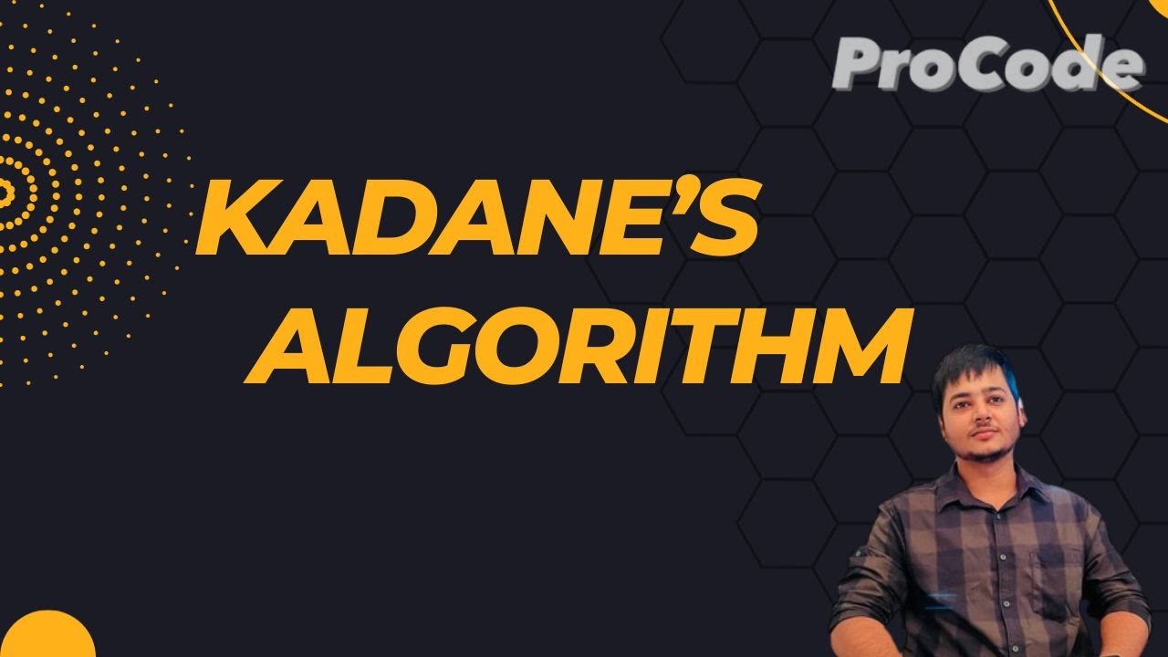 53. Maximum Subarray | Java | Striver's SDE Sheet 🔥