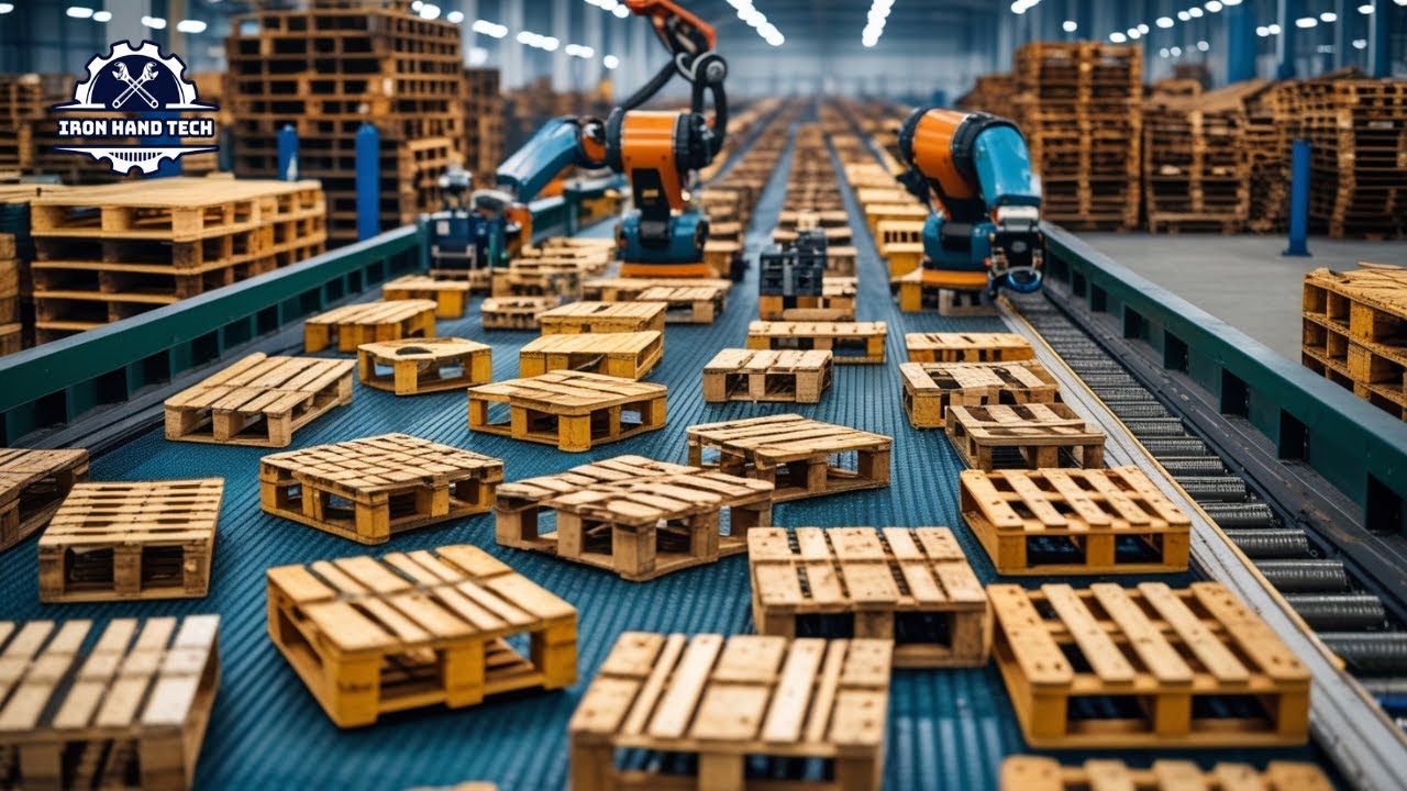 Amazing process Recycling Used Pallet ?