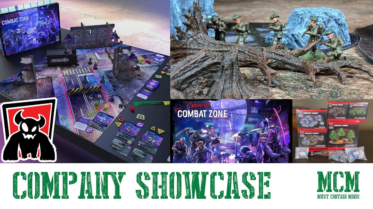 Looking at Monster Fight Club - Cyberpunk Red Combat Zone Kickstarter and Monster Scenery