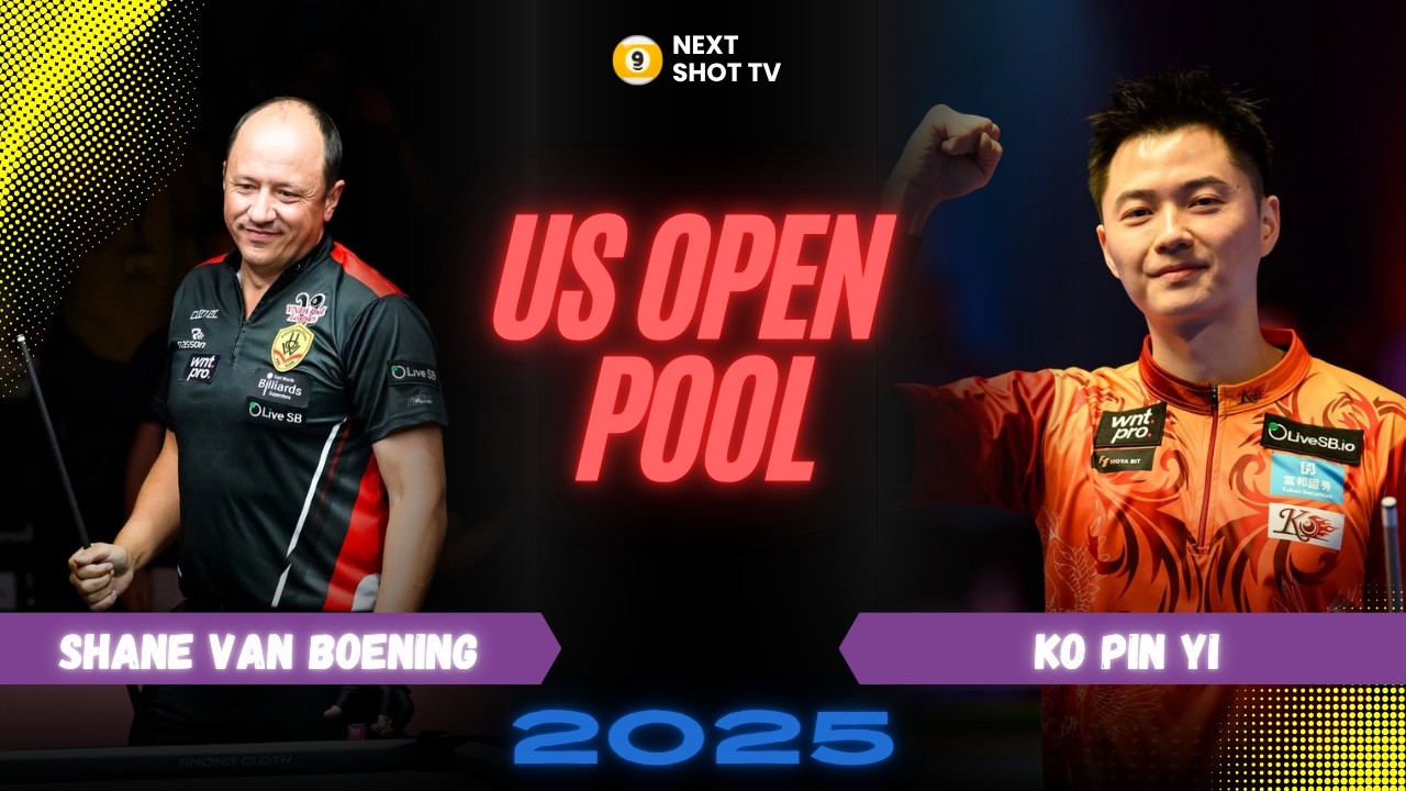 SHANE VAN BOENING vs KO PIN YI | US OPEN POOL 2025
