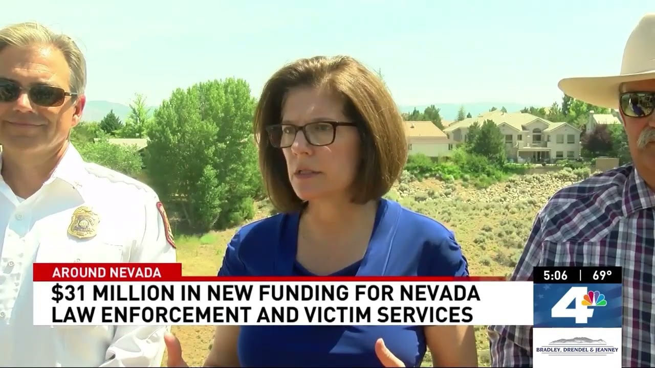 KRNV - Rosen announces funding for Nevada law enforcement