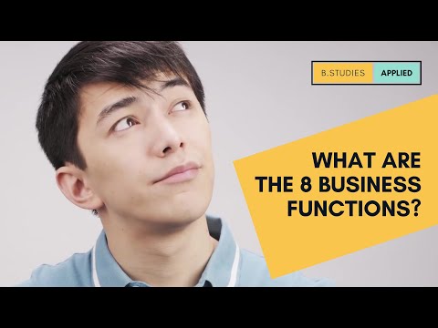 What Are The 8 Business Functions? A Simple Explanation | Introduction to Business Studies