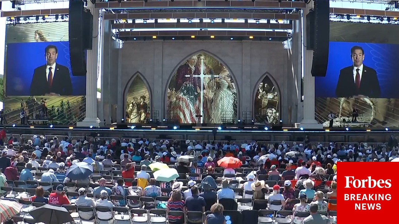 Secretary Of State Marco Rubio Promotes Christian Faith At Rededicate 250 Event