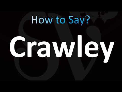 How to Pronounce Crawley Town (CORRECTLY!)