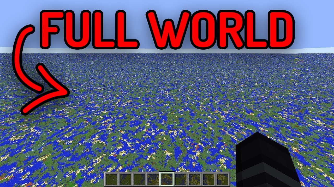 rendering a whole Minecraft world