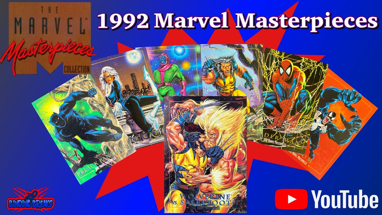 1992 Skybox Marvel Masterpieces Trading Cards | Beautiful Joe Jusko Artwork