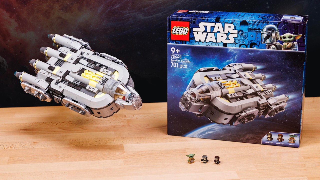 LEGO Star Wars Anzellan Starship REVIEW | Set 75445