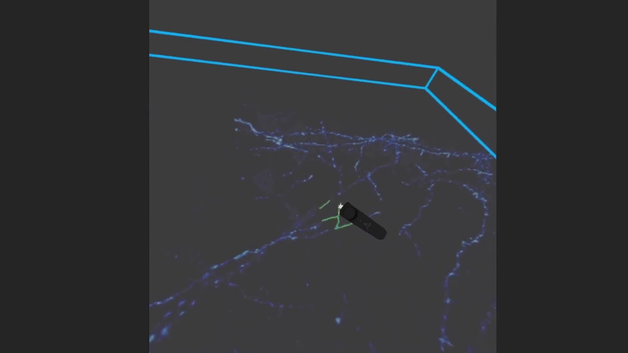 Improving the Usability of Virtual Reality Neuron Tracing with Topological Elements