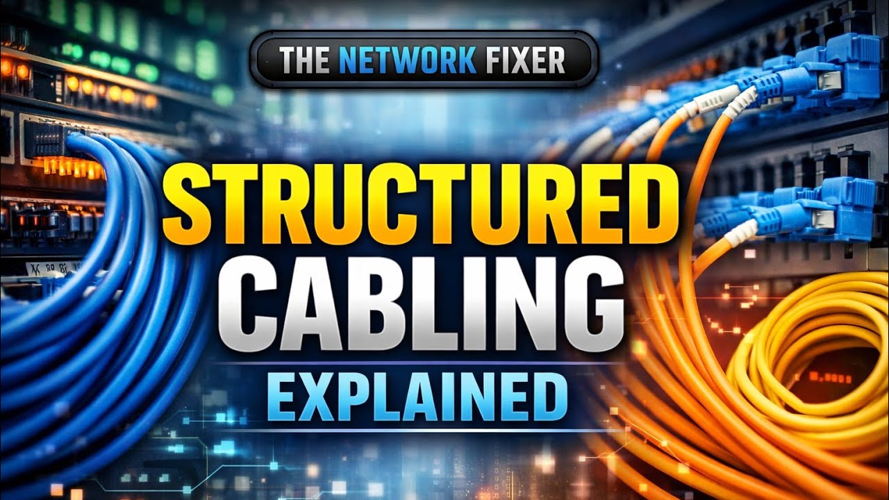 Structured Cabling in Networking | Complete Guide for IT Professionals | The Network Fixer