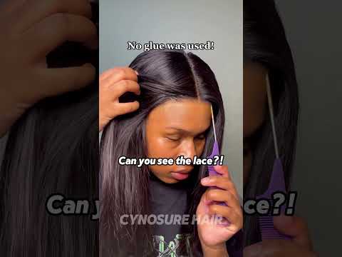 Where is the lace？？？ #cynosurehair #wigs #wigtutorial #cynosure #360waver #hairstyle #gluelesswig