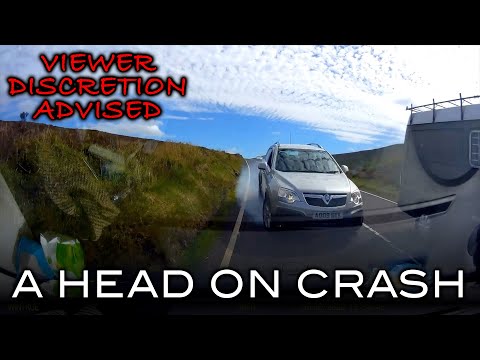 A Head on Crash | Viewer Discretion Advised