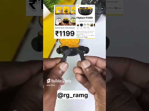 Realme T 110 / ₹300 OFF 🔥 / BEST EARPHONE 💥 / #earphone #shorts #explore #youtubeshorts #sell