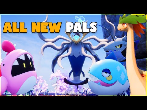 All New Pals in Palworld Tides of Terraria!