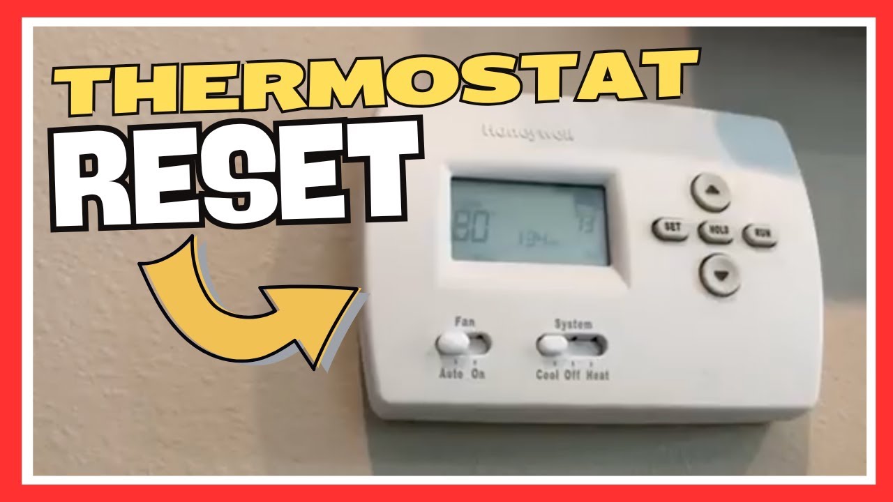🔥 How to Reset a Honeywell Programmable Thermostat➔ Quick DIY Fix