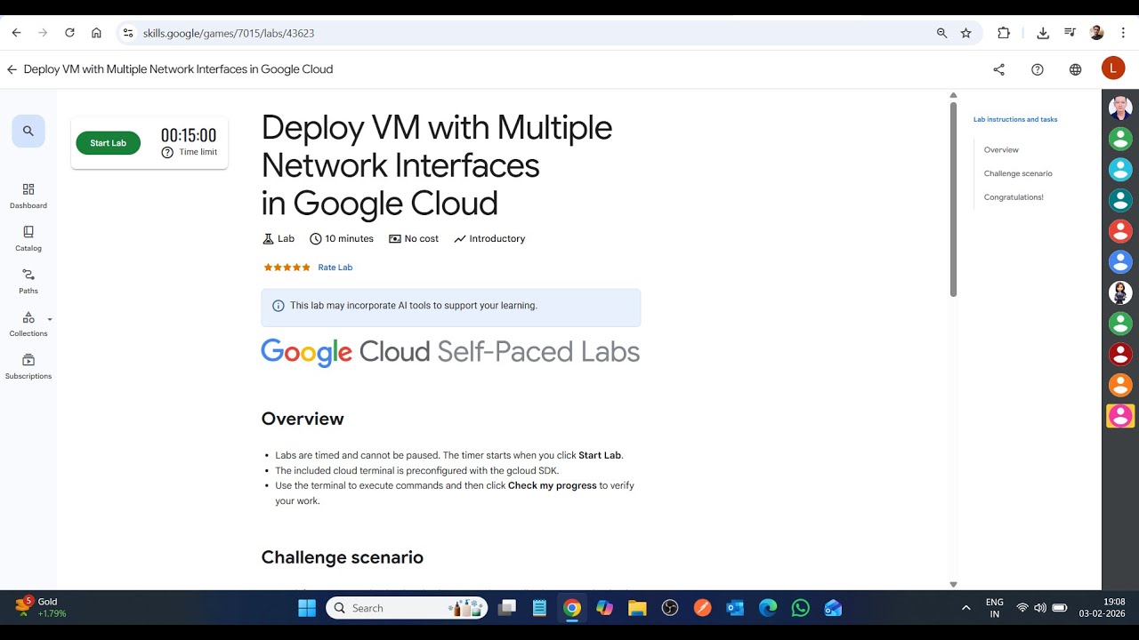 Deploy VM with Multiple Network Interfaces in Google Cloud || Lab Solution || Google Arcade 2026