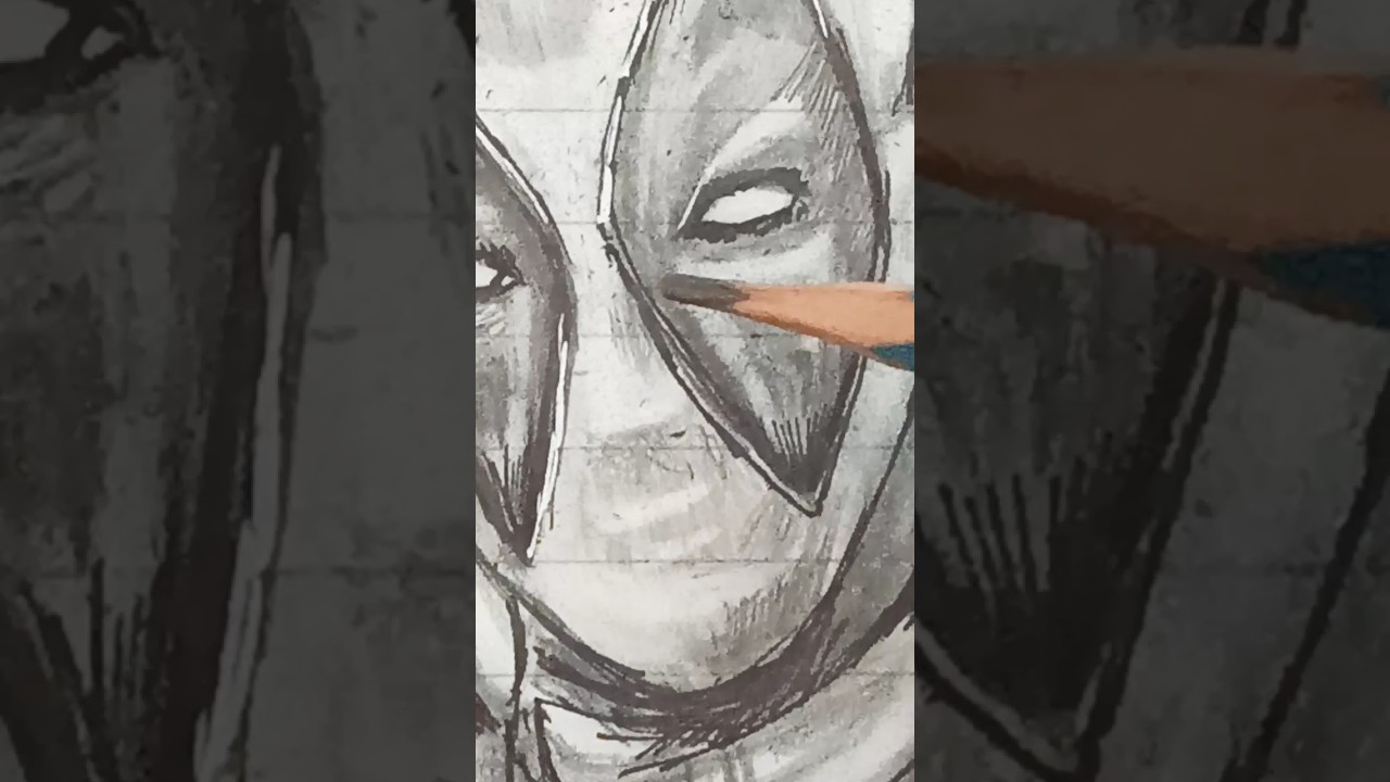 Deadpool drawing #phonk #music #spotify #song #rap #art #creative #artsy #artist #artwork #viral