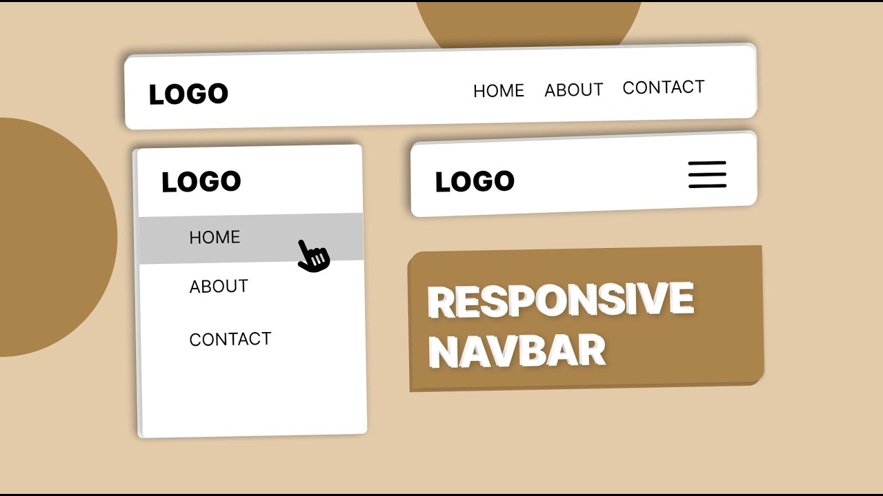 Responsive Navigation Bar Tutorial | Beginner | CodeNest