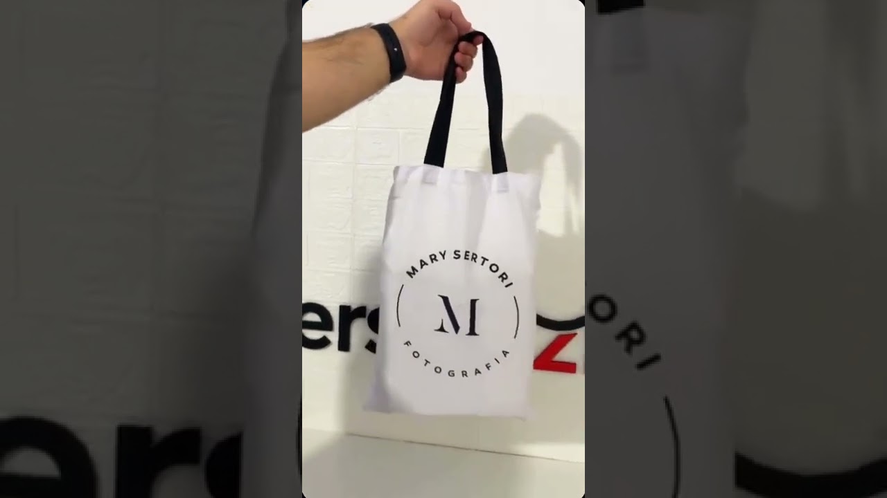 Ecobag Sacola Ecológica Personalizada - Com Sua Foto ou Arte