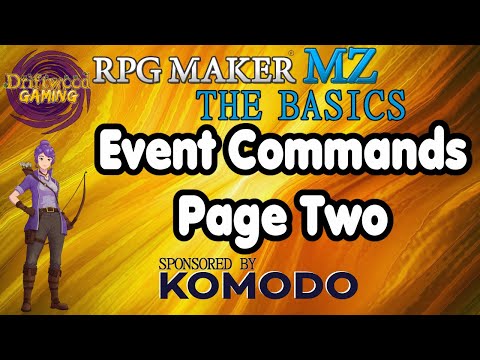 Steam Community :: Video :: How To Use The Event Commands Page 2 RPG Maker MZ The Basics Tutorial
