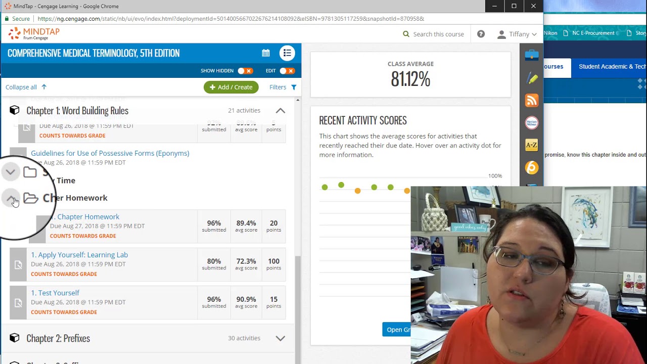 MindTap Assignment Overview