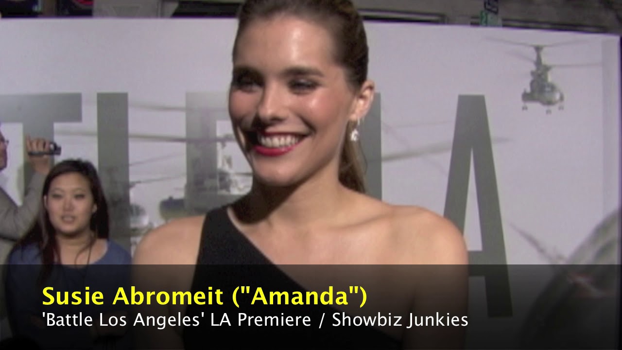 Susie Abromeit Interview - 'Battle Los Angeles'