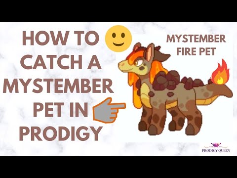 Prodigy Math Game | How to CATCH SUPER RARE MYSTEMBER PET | FIRE ELEMENT PET in Prodigy.