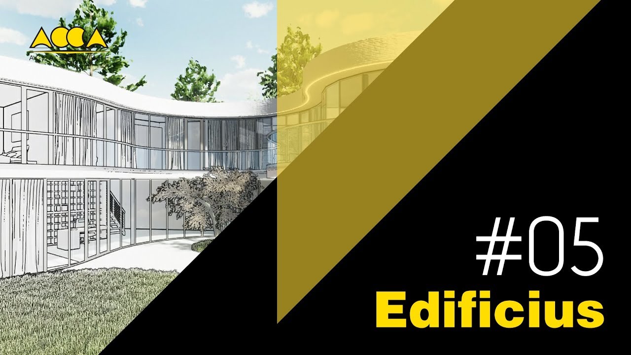 Edificius starter course - Less. #05 - Defining rooms and how to generate drawing models