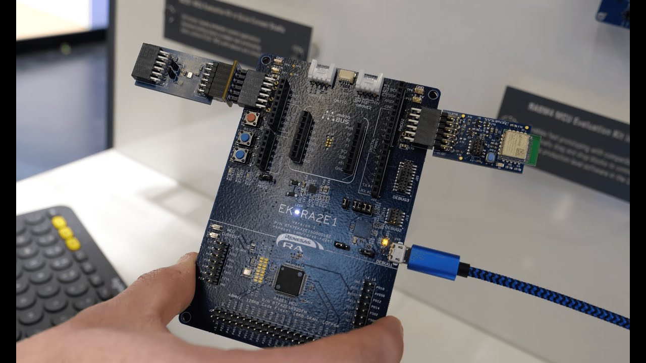 Renesas Quick-Connect Studio IoT cloud-based drag and drop auto code at Embedded World 2023 #ew23