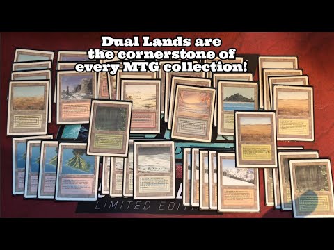 MTG | Dual Lands are the cornerstone of every MTG collection!