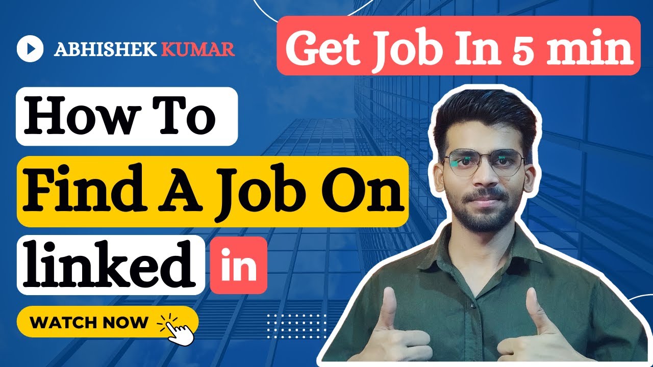 How to find Jobs on Linkedin ?| How To Get Your Dream Job | 3 Tips| Get Interview Call In Just 5 Min