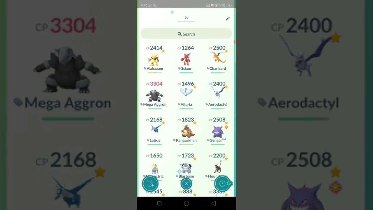 Mega Evolving Aggron into Mega Aggron - Pokémon GO