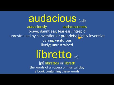 audacious & libretto