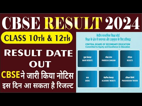 CBSE Board Result 2024 10th & 12th Class Release Date | Important Details