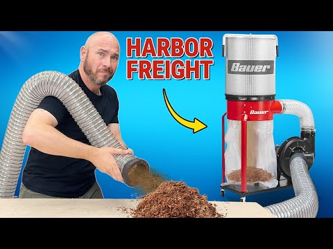 I Tested HARBOR FREIGHT Dust Collection (Shocking Results!)
