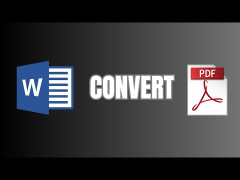 How to Convert Word to PDF Without Software 100% Free