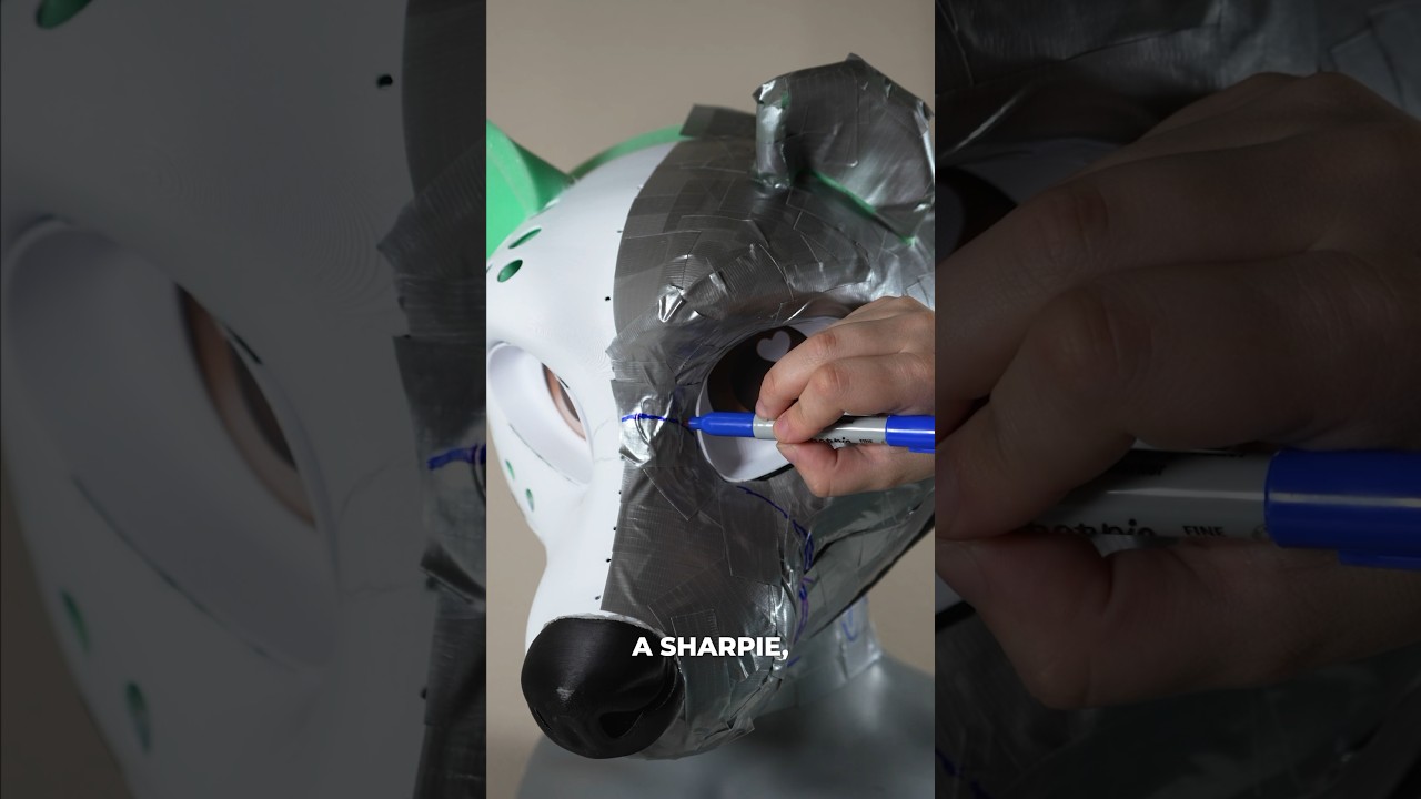 Making a Fursuit | Patterning/Shaving #furry #fursuit #fursuiters