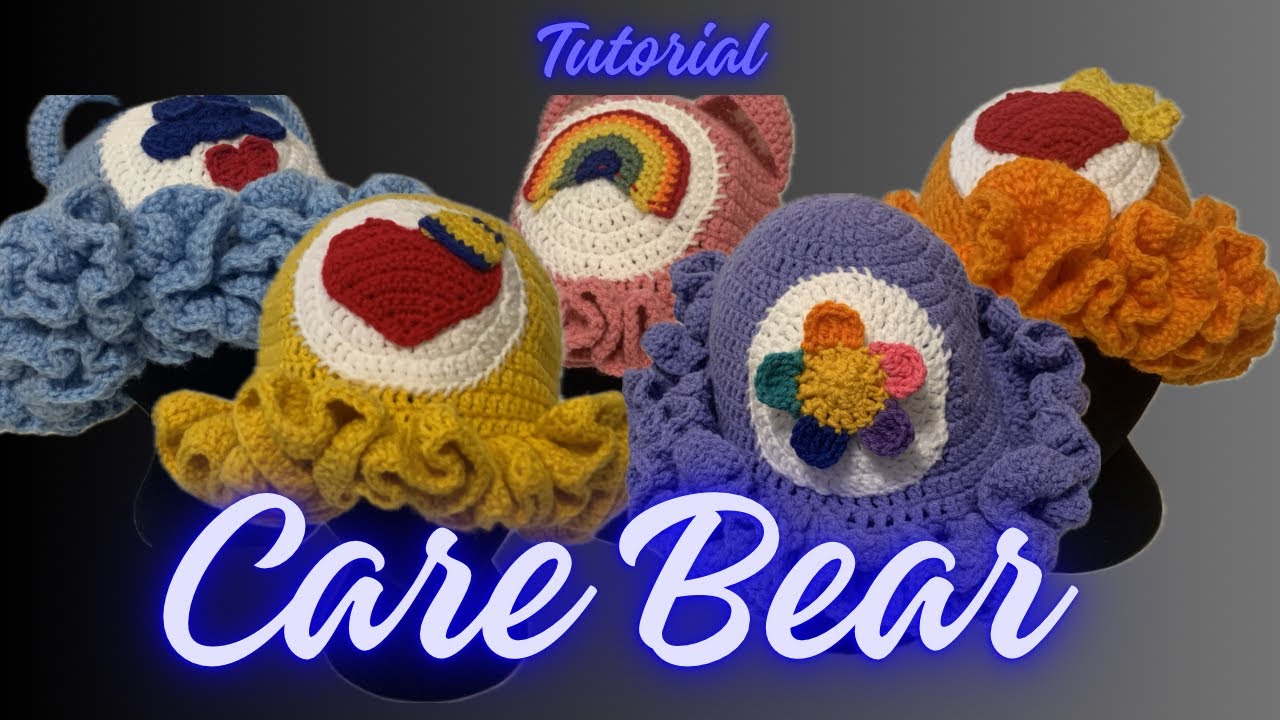 Care Bear Bucket Hat Tutorial