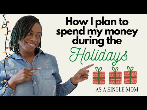 HOW I PLAN TO SPEND MY MONEY DURING THE HOLIDAYS | I SAVED OVER 10K AS A SINGLE MOM IN ONE YEAR