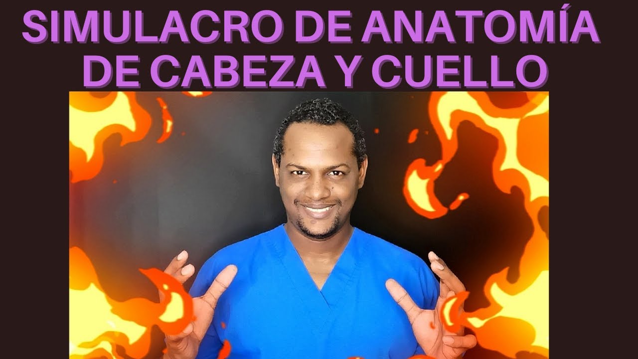 Simulacro de Anatomía de Cabeza y Cuello