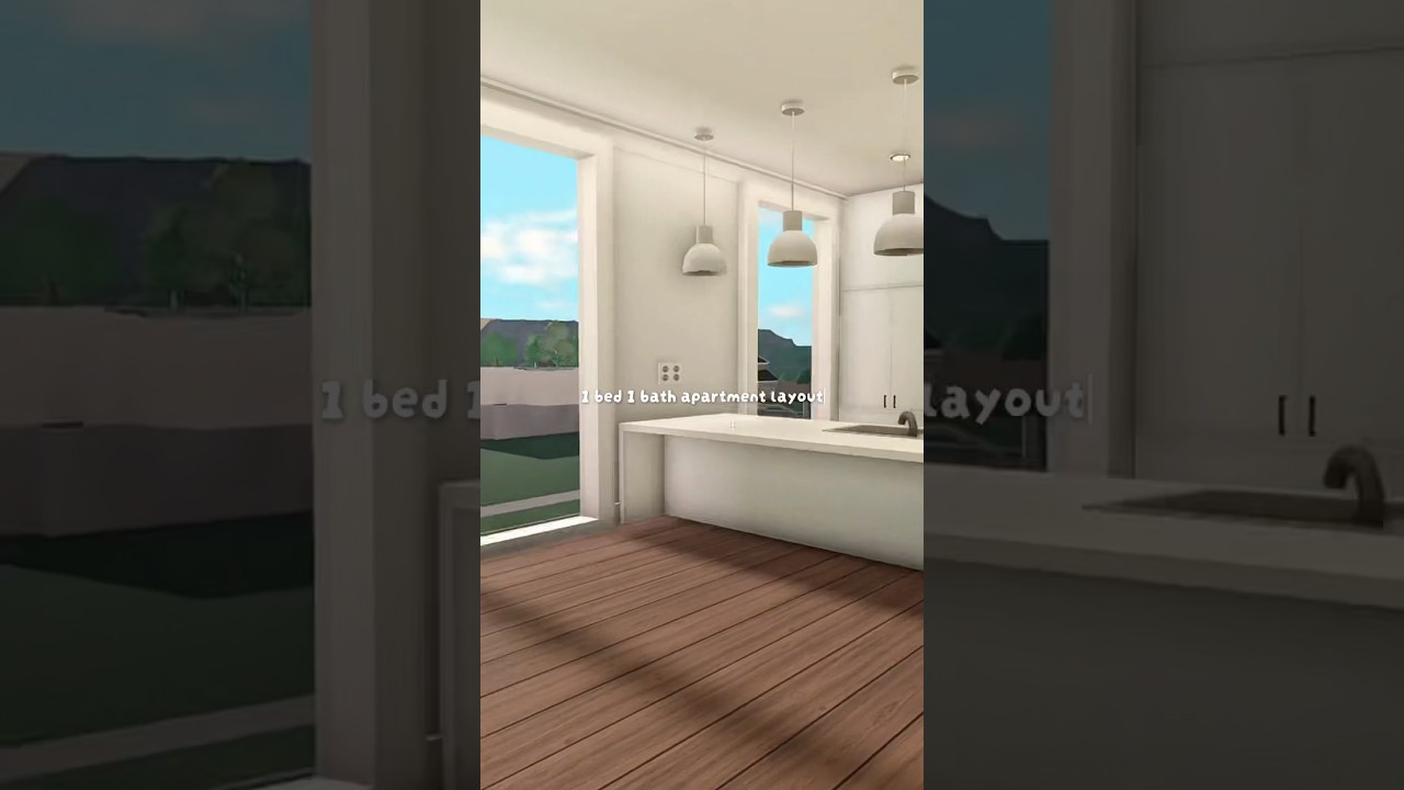 ₊ ˚౨ৎ bloxburg small apartment layout ˚₊