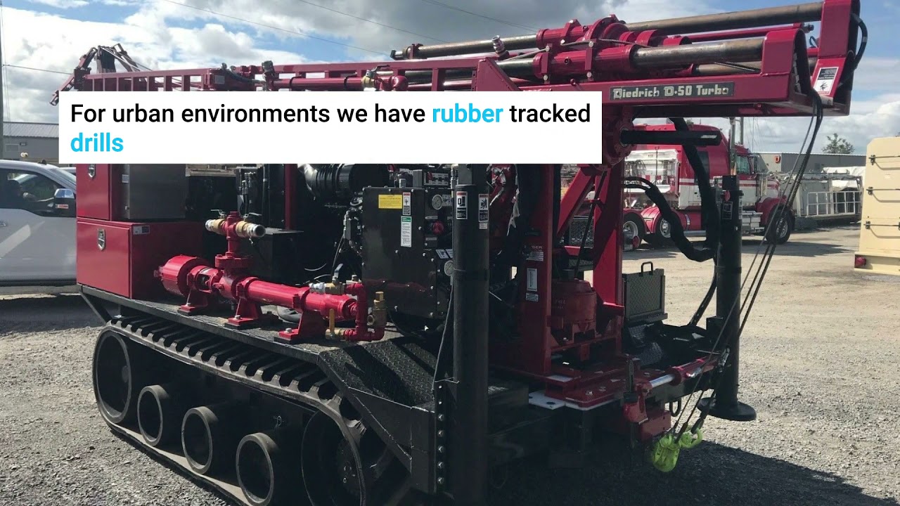 Marathon Underground's Geotechnical and Environmental Drill Fleet
